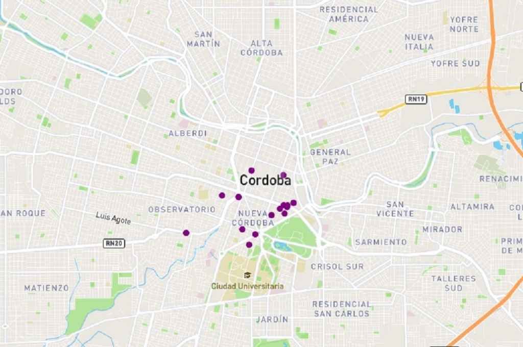 Realizan una web para señalar las zonas frecuentes de robos en Córdoba ... Realizan una web para señalar las zonas frecuentes de robos en Córdoba ...