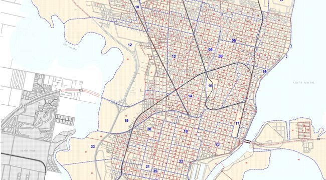 La provincia subió a la red los mapas completos de todas las ...
